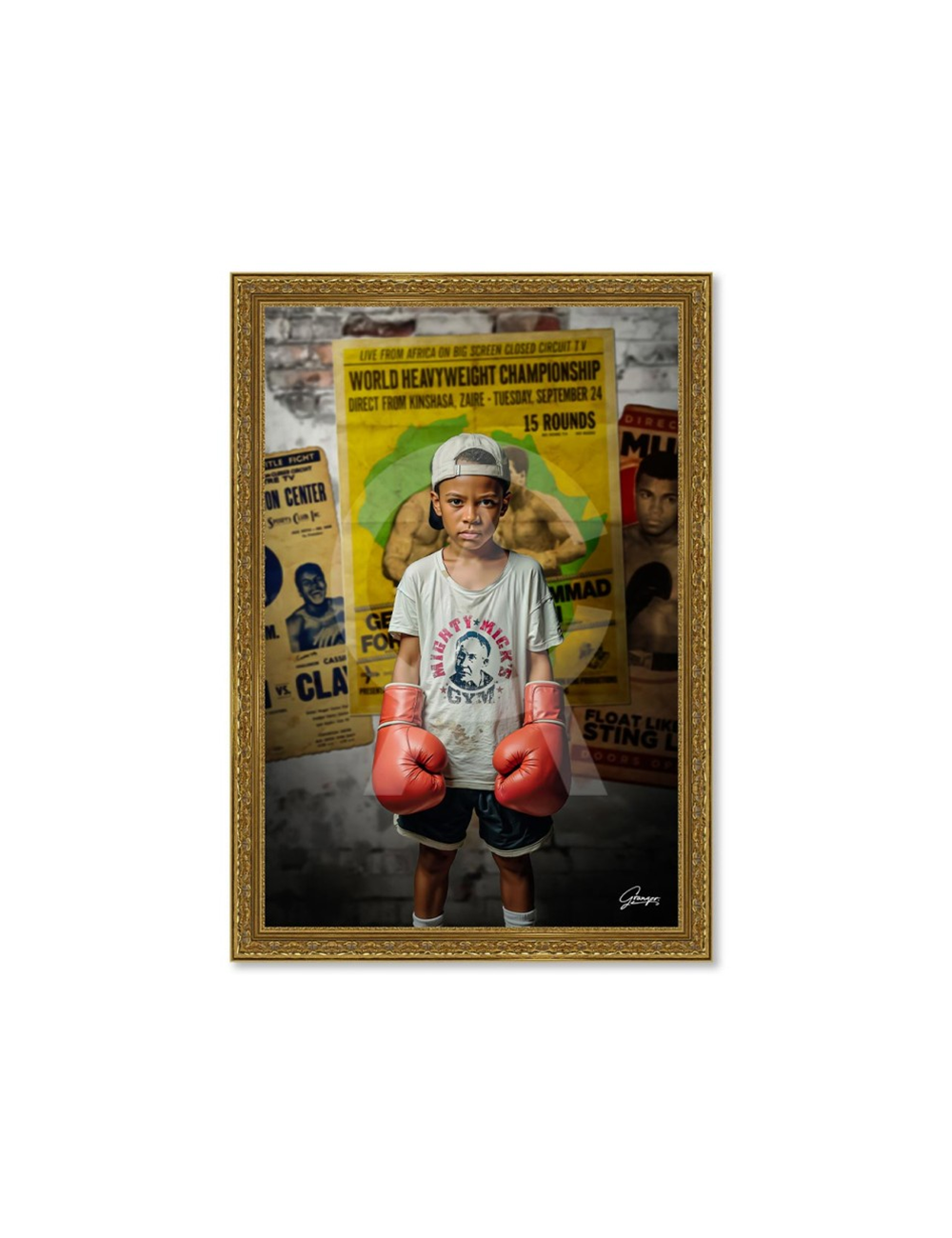 Tableau Little Cassius Alexandre Granger – décoration murale design